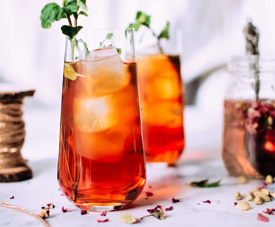 Iced Rose Petal Tea Recipe Recipes