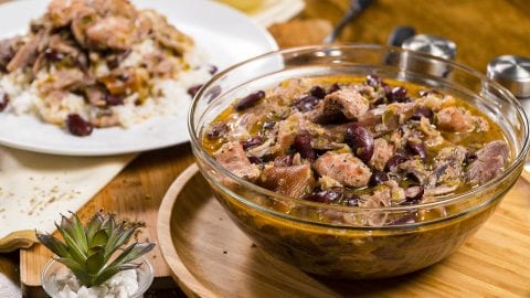 Chef Paul Prudhomme's Red Beans and Rice Recipe Recipe | Recipes.net