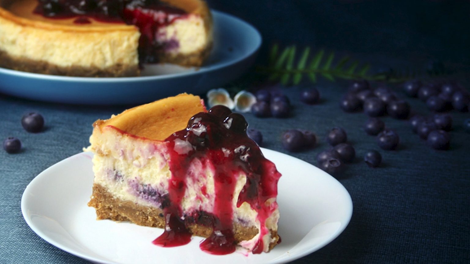 Blueberry Cheesecake with Neufchatel Recipe | Recipes.net