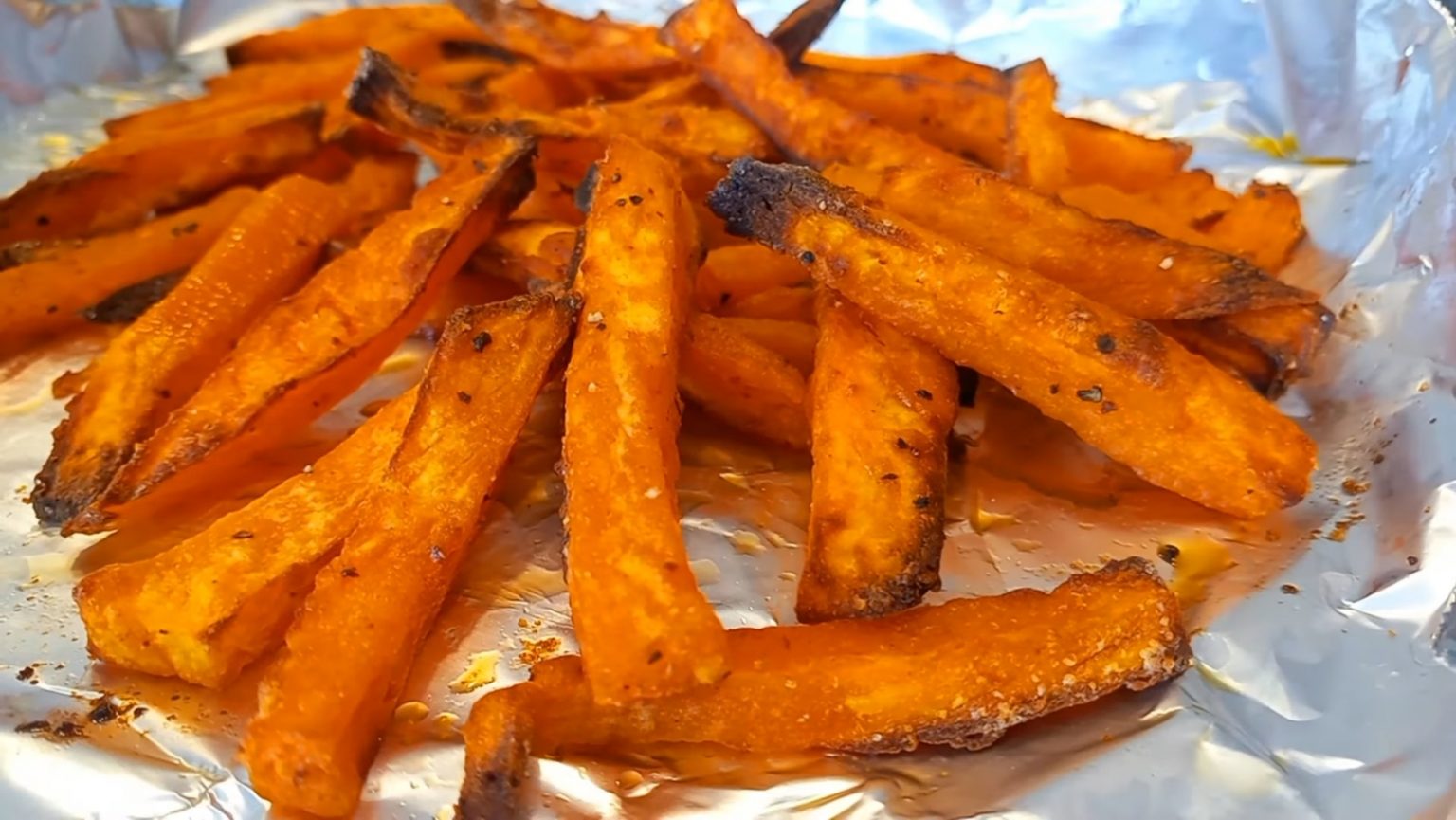 Crispy Baked Sweet Potato Fries Recipe | Recipes.net