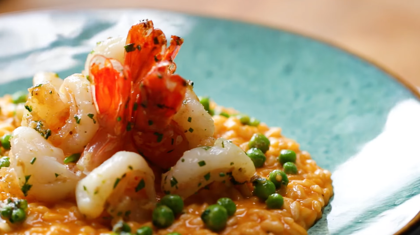 Tomato Risotto With Shrimp Recipe | Recipes.net