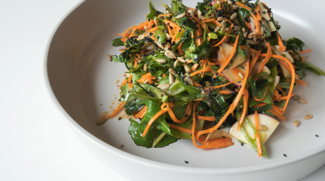 Asian Kale Ginger Peanut Salad Recipe | Recipes.net