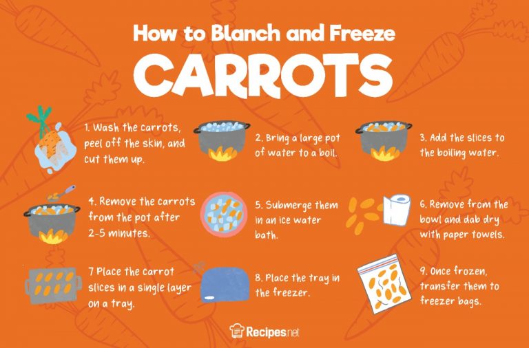 How to Freeze Carrots (Step-by-Step Guide) - Recipes.net
