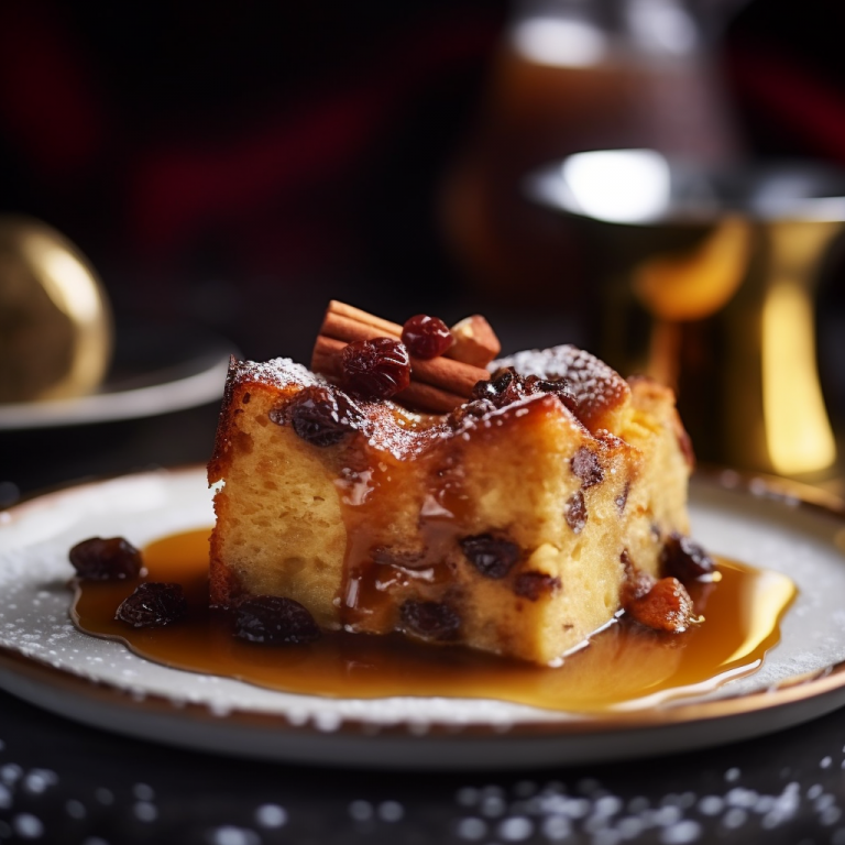 Irish Cream Custard Bread Pudding Recipe - Recipes.net