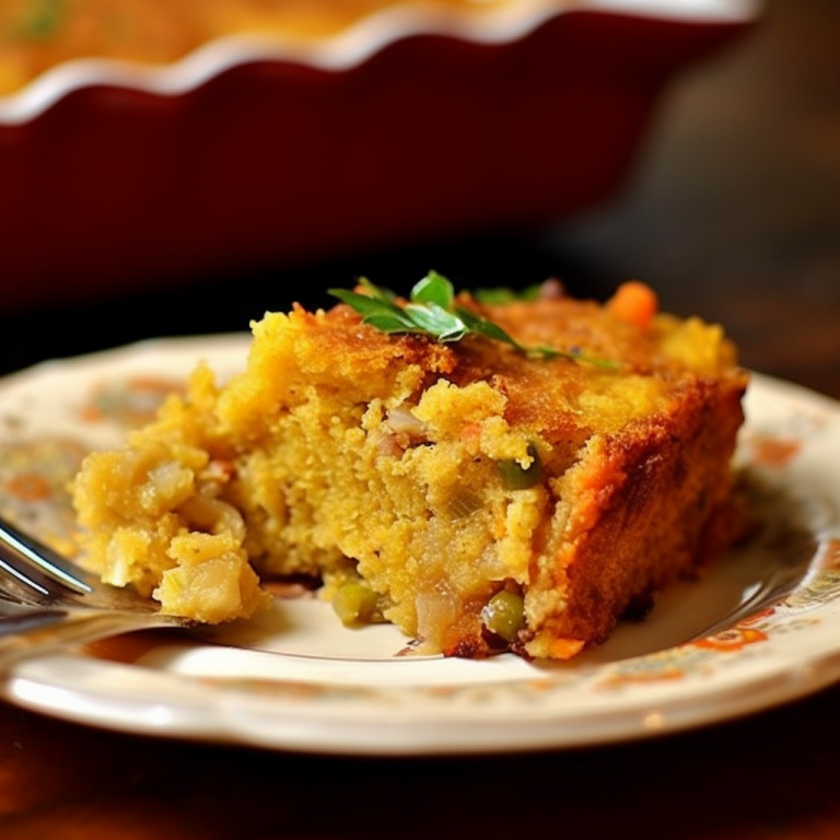 Copycat Cracker Barrel Cornbread Dressing Recipe