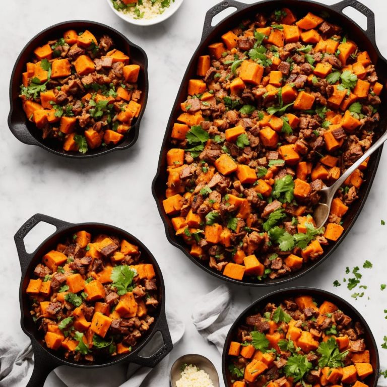 Bison and Sweet Potato Hash Recipe Recipe | Recipes.net