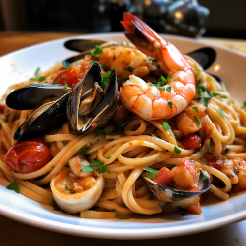 Captain George s Seafood Pasta Recipe | Recipes.net