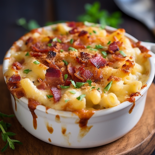 Cheesy Bacon Mac and Cheese Recipe Recipe | Recipes.net