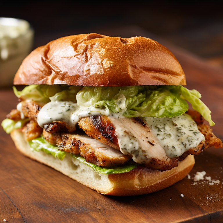 Chicken Caesar Sandwich Recipe | Recipes.net