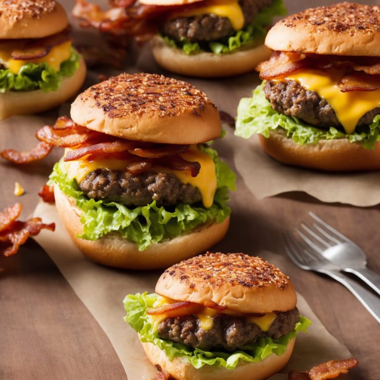 Mini Bacon Cheeseburger Sliders Recipe - Recipes.net