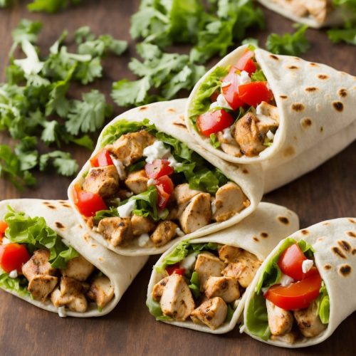 Greek Chicken Pita Wraps Recipe | Recipes.net