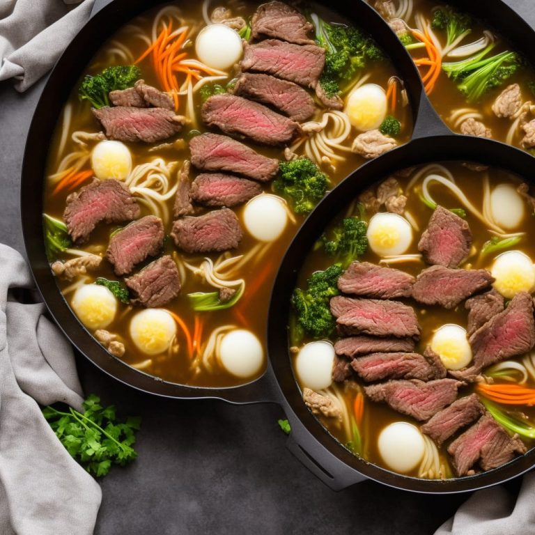 Japanese Beef Hot Pot (Sukiyaki) Recipe | Recipes.net