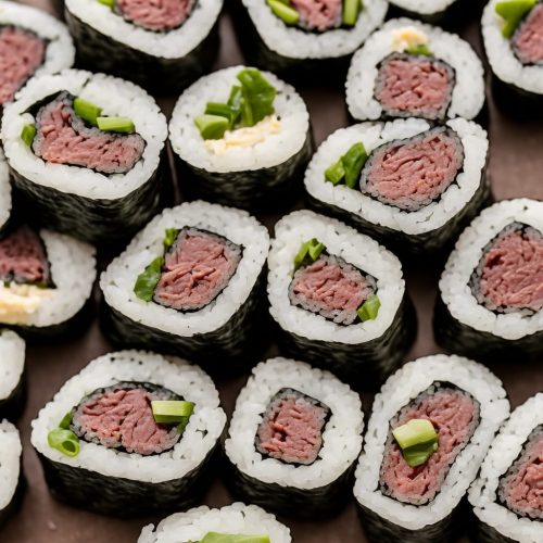 Japanese Beef Sushi Rolls Recipe | Recipes.net