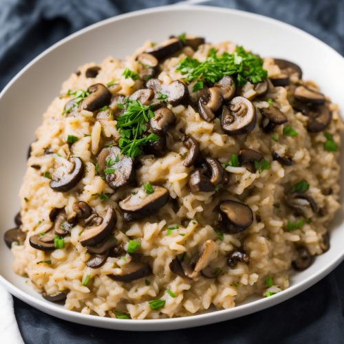 Shaved Beef and Mushroom Risotto Recipe | Recipes.net