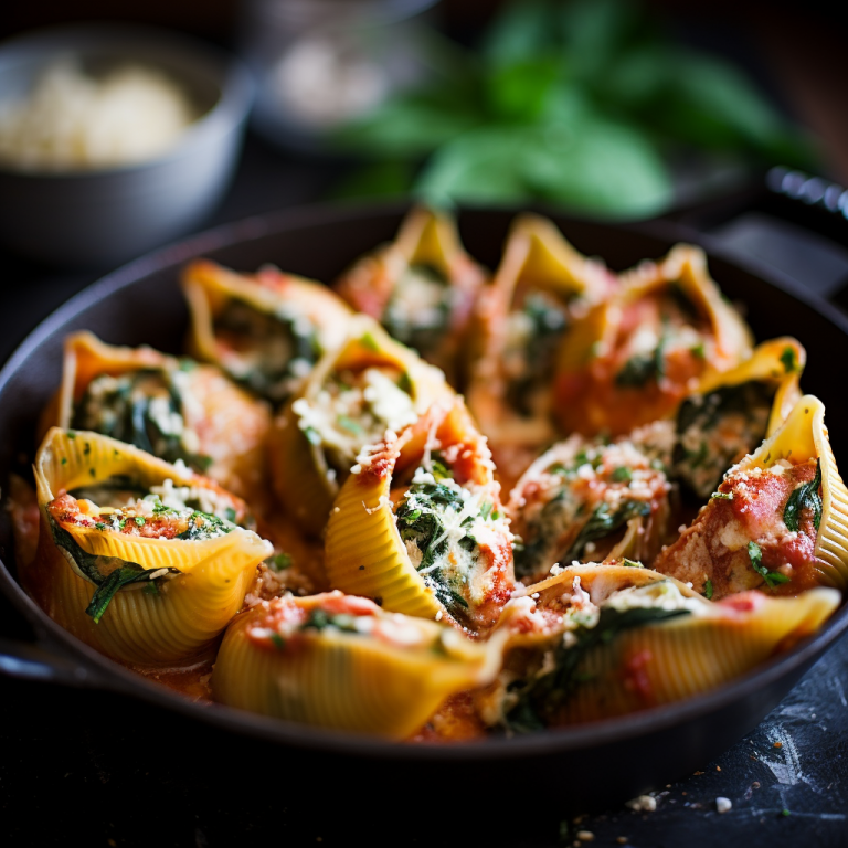 Pasta Shells with Boursin Sauce Recipe | Recipes.net