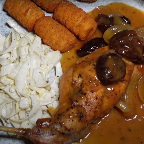 Rabbit and Prune Tagine Recipe Recipe | Recipes.net