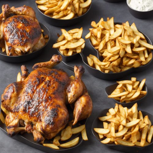 BBQ Roast Chicken & Chunky Chips Recipe | Recipes.net