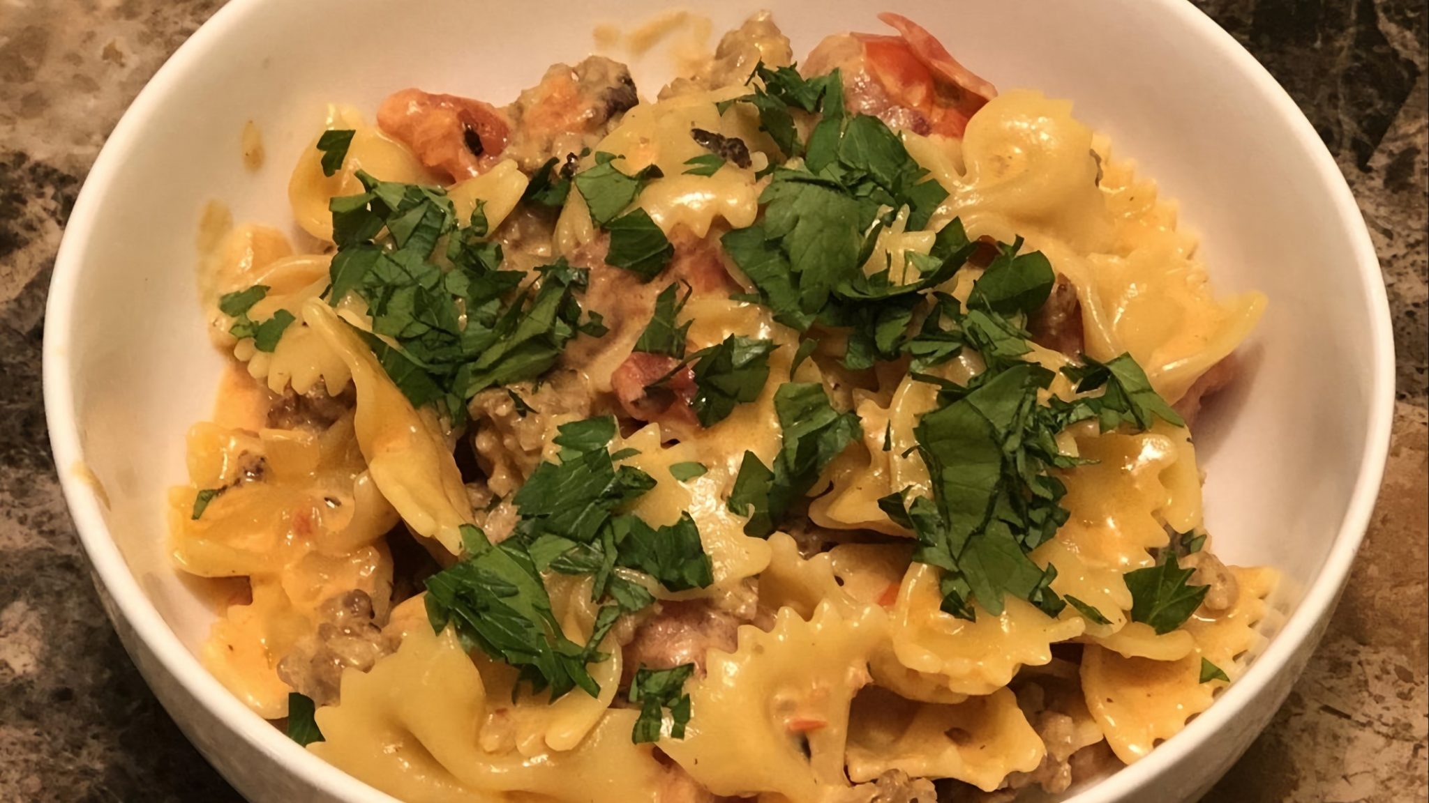 Bow Tie Pasta with Sausage and Peppers Recipe | Recipes.net