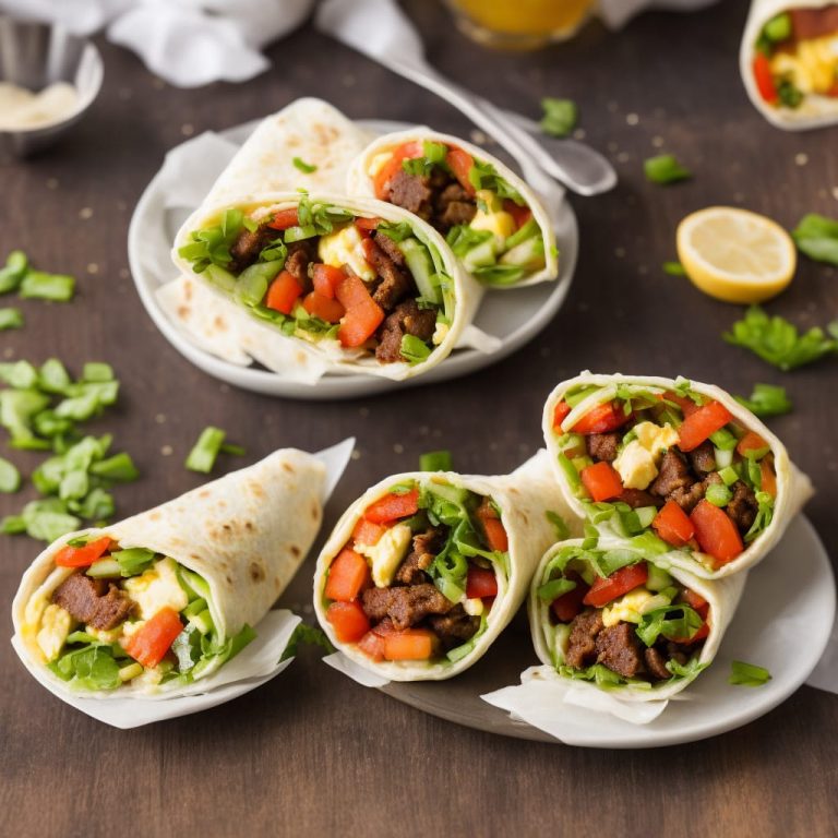 Ham and Hash Brown Breakfast Wraps Recipe | Recipes.net
