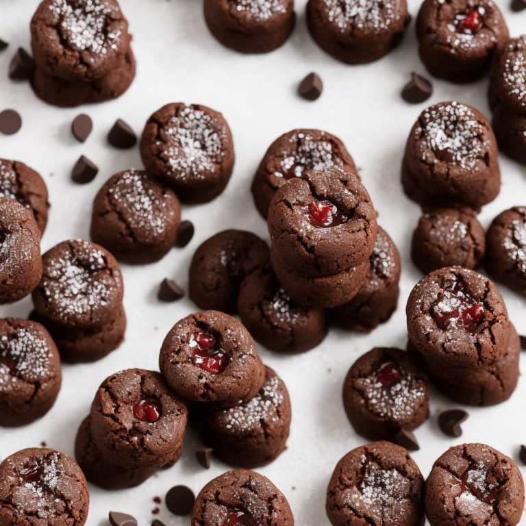 Choc-peanut fondants with chocolate soil & cherries Recipe | Recipes.net