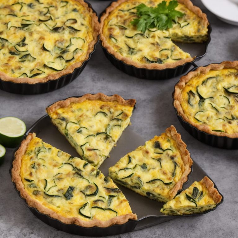 Zucchini Tomato Quiche Recipe | Recipes.net