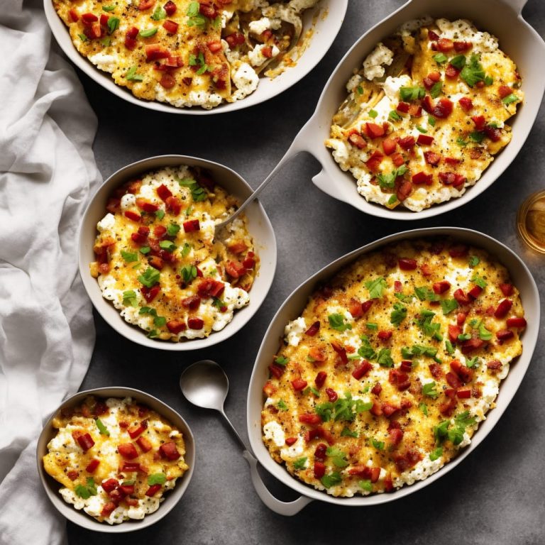 Fast And Fabulous Egg And Cottage Cheese Casserole Recipe