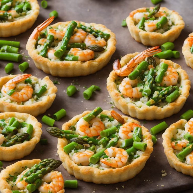 Garlic Prawn & Asparagus Tartlets Recipe | Recipes.net