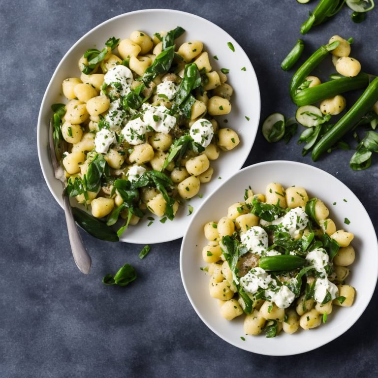 Gnocchi with Courgette, Mascarpone & Spring Onions Recipe | Recipes.net