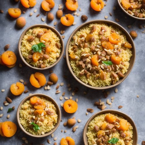 Golden Couscous with Apricots & Crispy Onions Recipe | Recipes.net