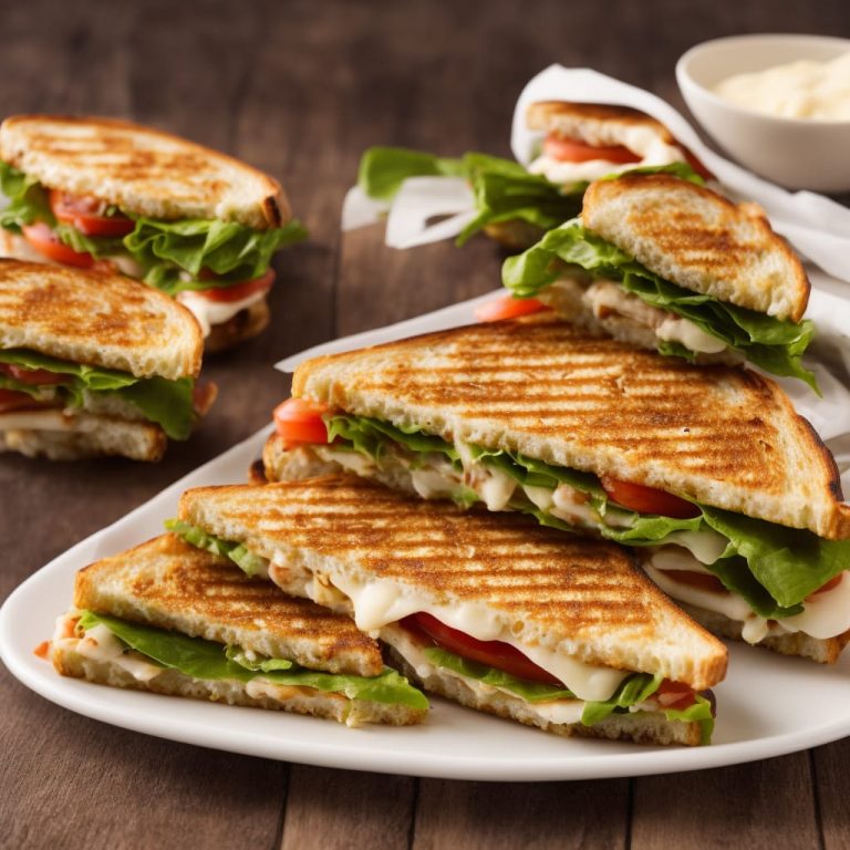 Grilled Panini Sandwich Without a Panini Maker Recipe | Recipes.net