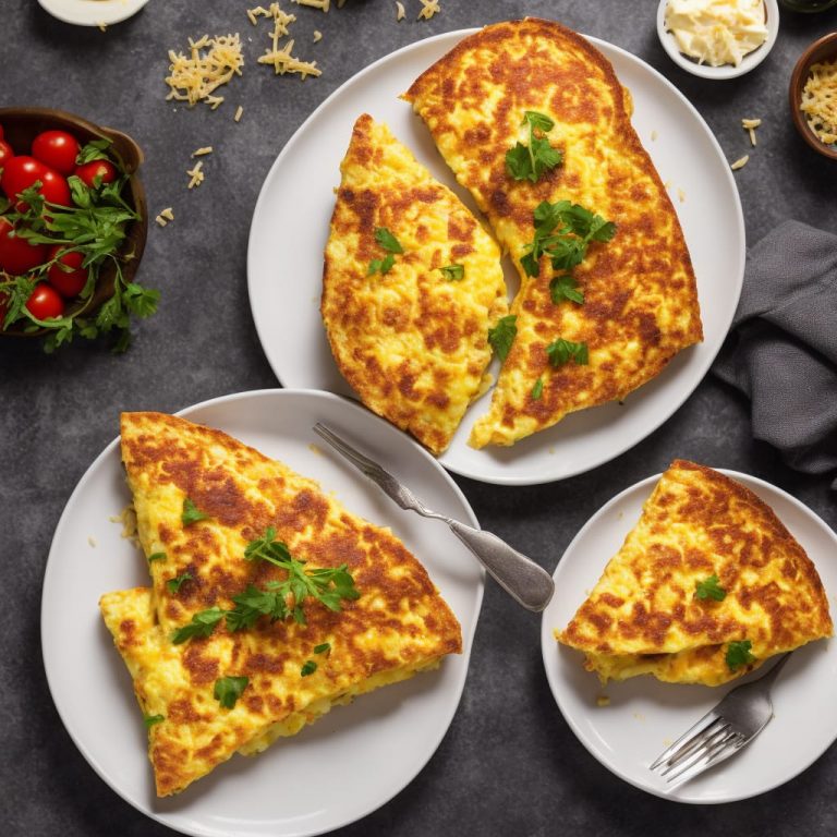 Quick-and-Easy Ham and Cheese Omelette Wrap Recipe - Recipes.net