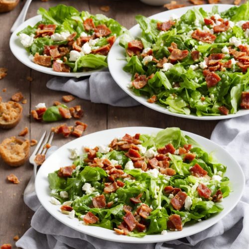 Italian-style Salad with Crisp Pancetta Recipe | Recipes.net