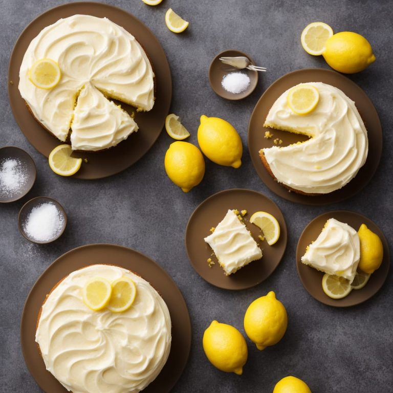 No-Bake Lemon Cake with Lemon Zest Frosting Recipe - Recipes.net