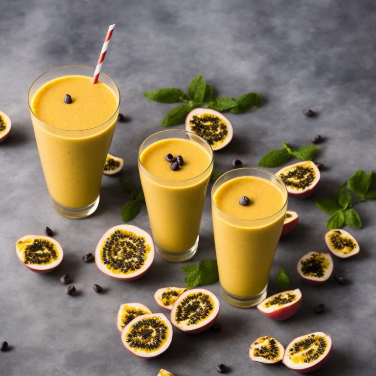 Mango & Passion Fruit Smoothie Recipe | Recipes.net