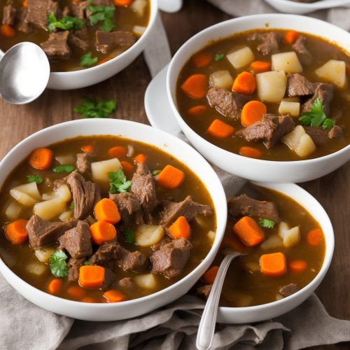 Mom and Micki's Beef Shank Vegetable Soup Recipe | Recipes.net