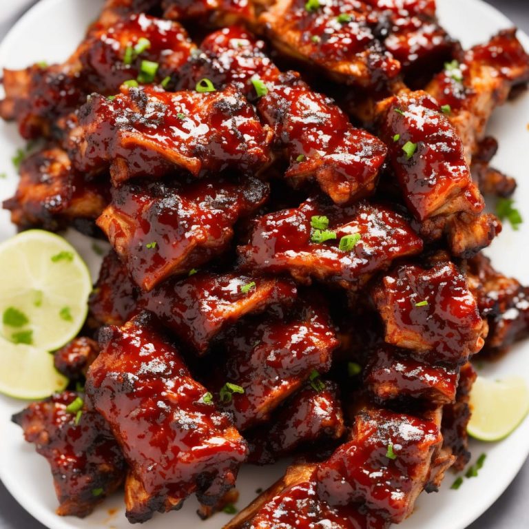 Oven-Baked Barbecue Rib Tips Recipe | Recipes.net
