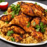 Piri-piri chicken with spicy rice Recipe | Recipes.net