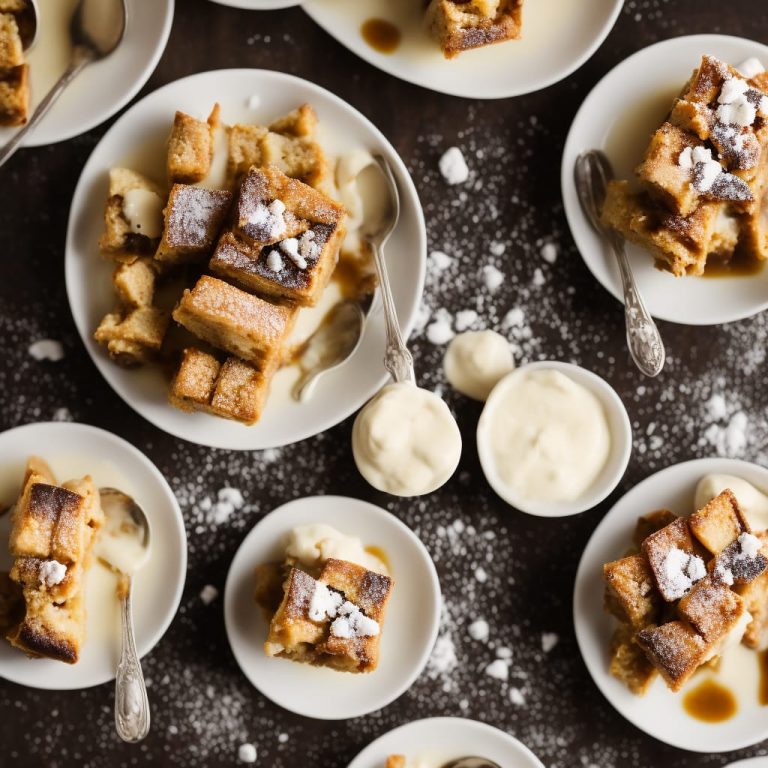 Irish Cream Custard Bread Pudding Recipe - Recipes.net