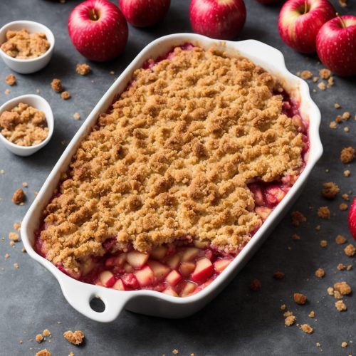 Rhubarb & Apple Crumble Recipe | Recipes.net