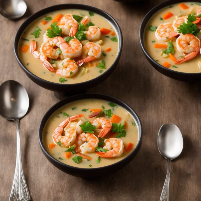 Creamy Slow-Cooked Shrimp And Scallop Soup Recipe - Recipes.net