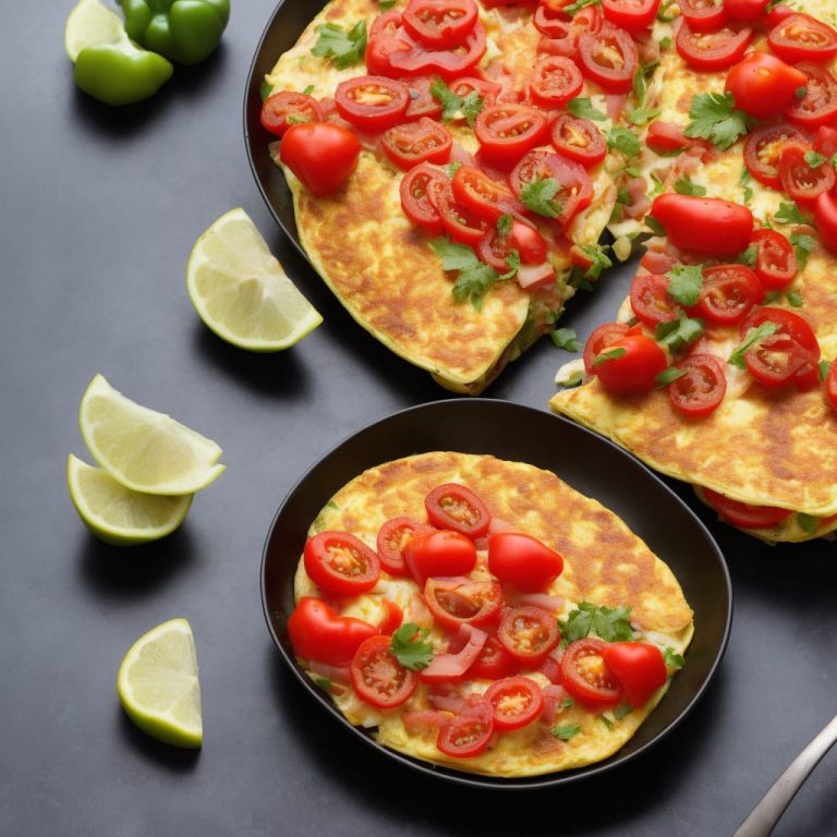 Quick-and-Easy Ham and Cheese Omelette Wrap Recipe - Recipes.net