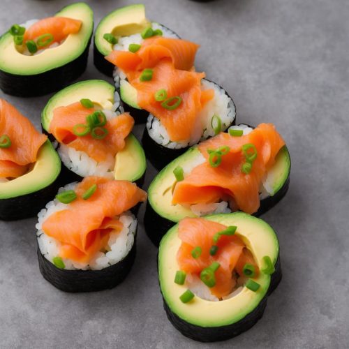 Smoked Salmon Sushi Roll Recipe | Recipes.net