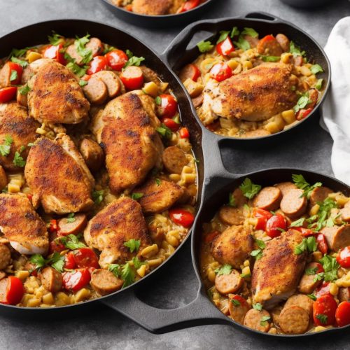 Southern Style Chicken Perlo with Andouille Sausage Recipe Recipe ...