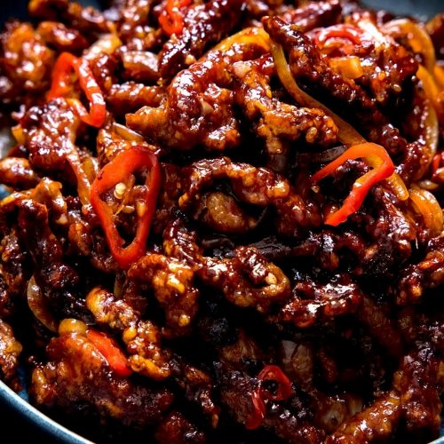 Spicy Crispy Beef Recipe Recipe | Recipes.net