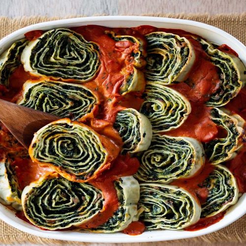 Spinach & Ricotta Rotolo Recipe | Recipes.net