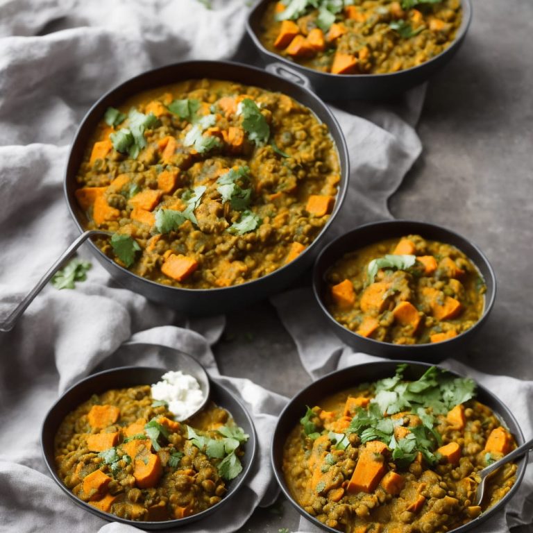 Spinach, sweet potato & lentil dhal Recipe | Recipes.net