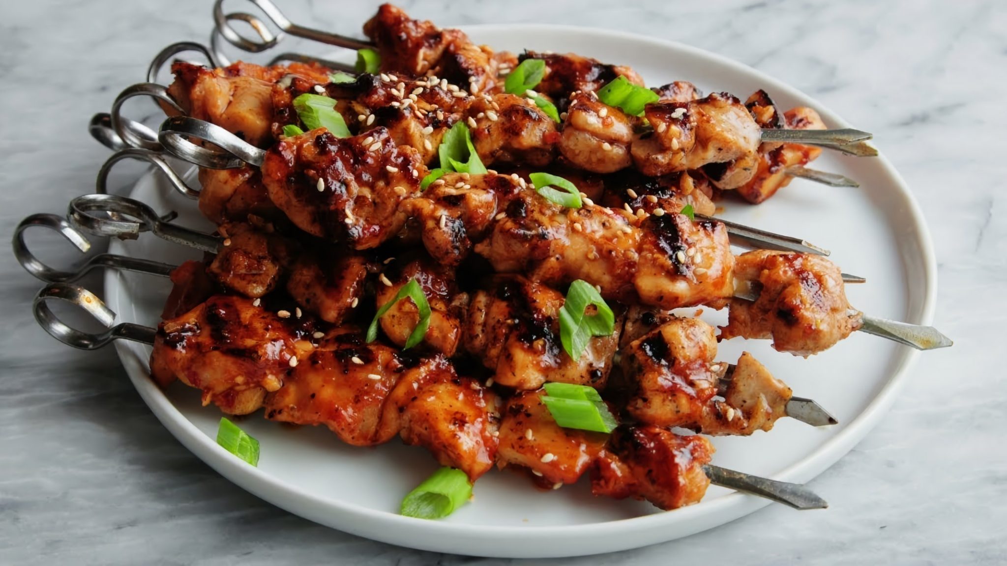 Sticky Chicken & Chorizo Skewers Recipe | Recipes.net