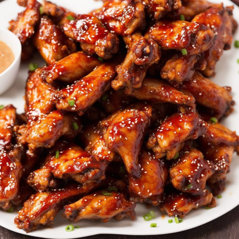 Sweet & Sticky Sesame Chicken Wings Recipe | Recipes.net
