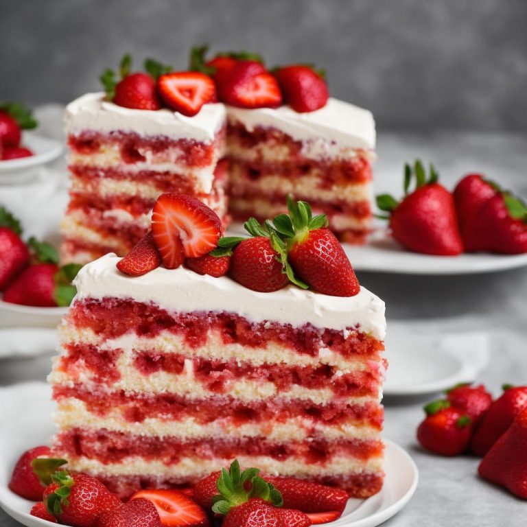 Strawberry Crunch Cake Recipe - Recipes.net