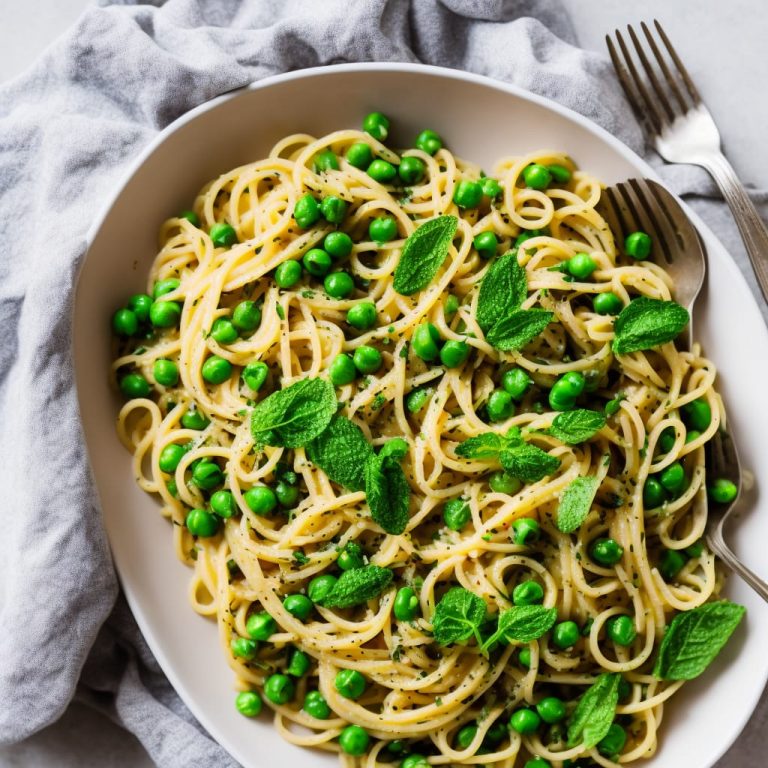 Pasta with Mint and Parmesan Recipe - Recipes.net